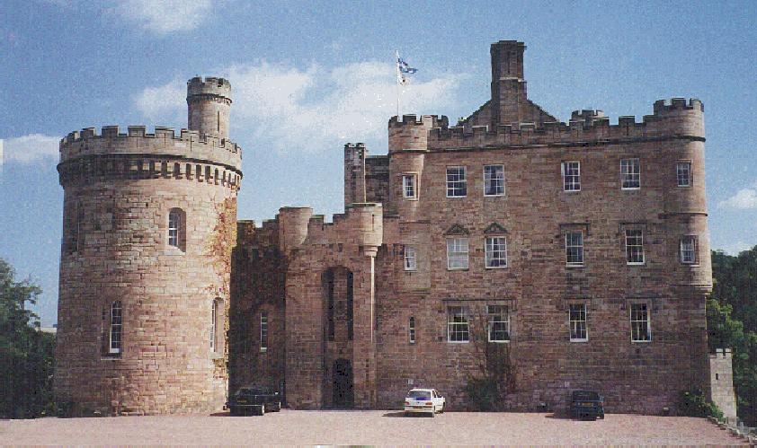dalhousie castle-scotland-13th century | Scotland castles, Castle ...